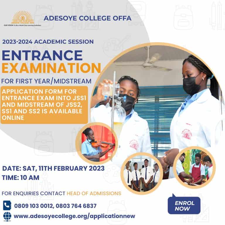 Adesoye College Offa – Excellence