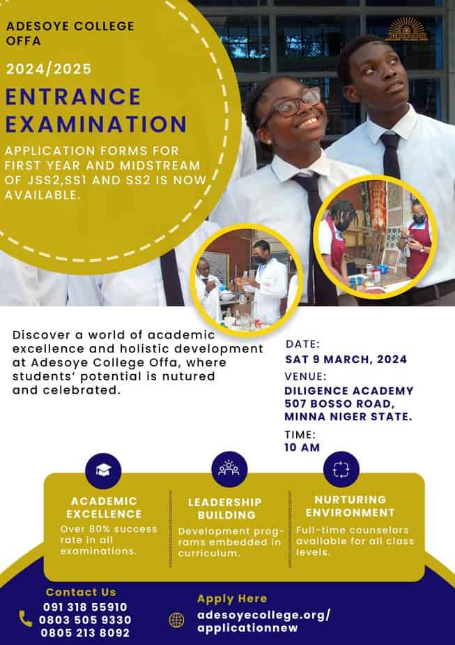 Meet The Founder – Adesoye College Offa